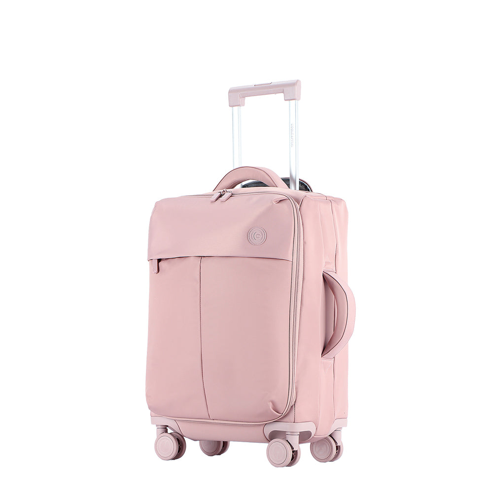 Maleta Dott 20”: Ligera Resistente Equipaje Carry On Cabina Rosa – Cool ...